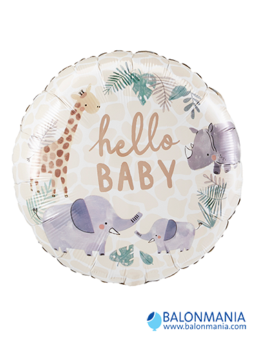 Balon na helij Jungle Baby - Baloni za rođendan